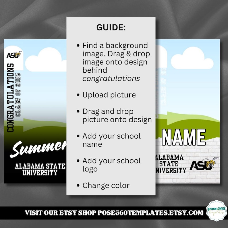 Graduation Banner Template 2x4ft Graduation Banner for Graduation ...
