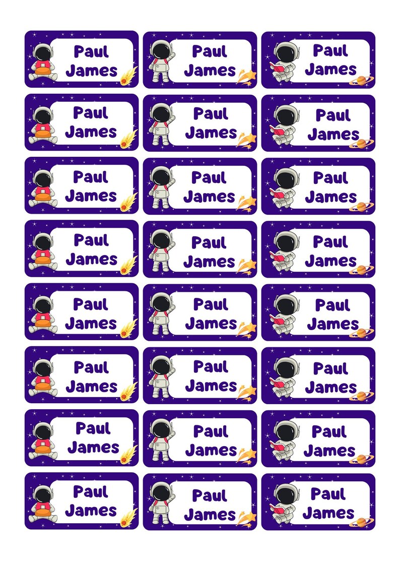 78 Templates/stickers for Notebooks, Labels, Name Tags - Etsy