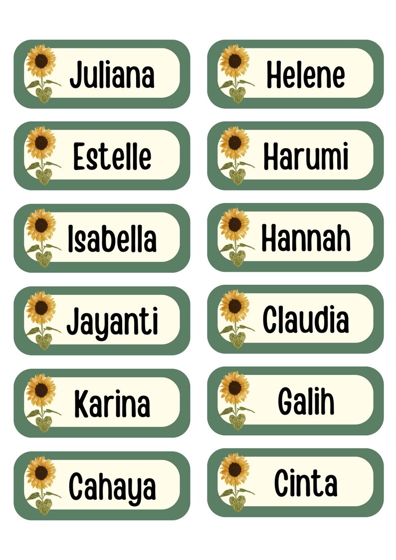 78 Templates/stickers for Notebooks, Labels, Name Tags - Etsy