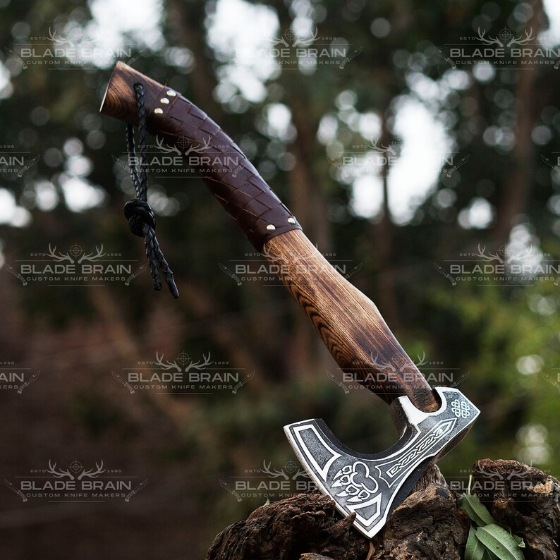 Legendary Norse Axe Hand Forged Axe Norsemen Axe Groomsmen Gift, Best ...