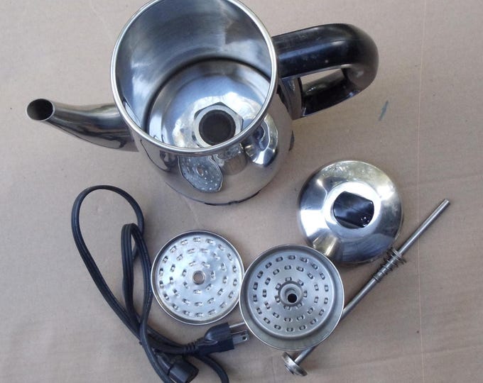 Hamilton Beach Electric Coffee Percolator 12 Cup Model 40616 - Etsy