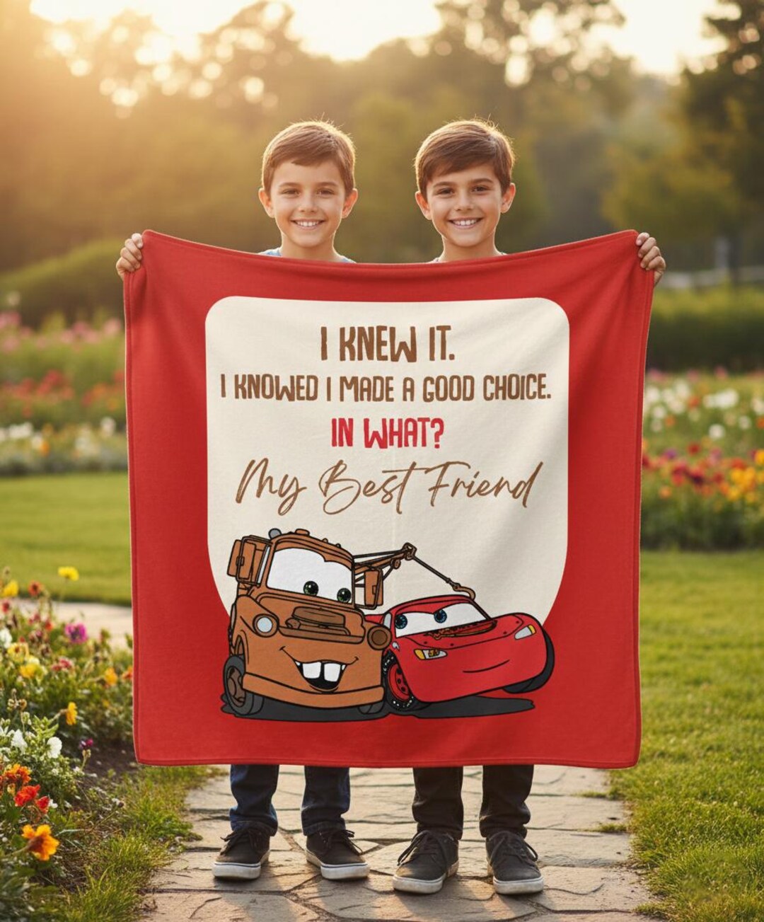 Personalized Cars Blanket, Best Friend Gift, Cozy Cars Birthday Gifts ...