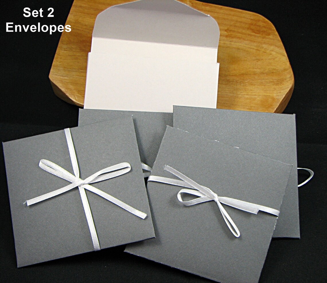 Assortment Rose Mini Notes With Envelops 4 Notes Envelops and - Etsy