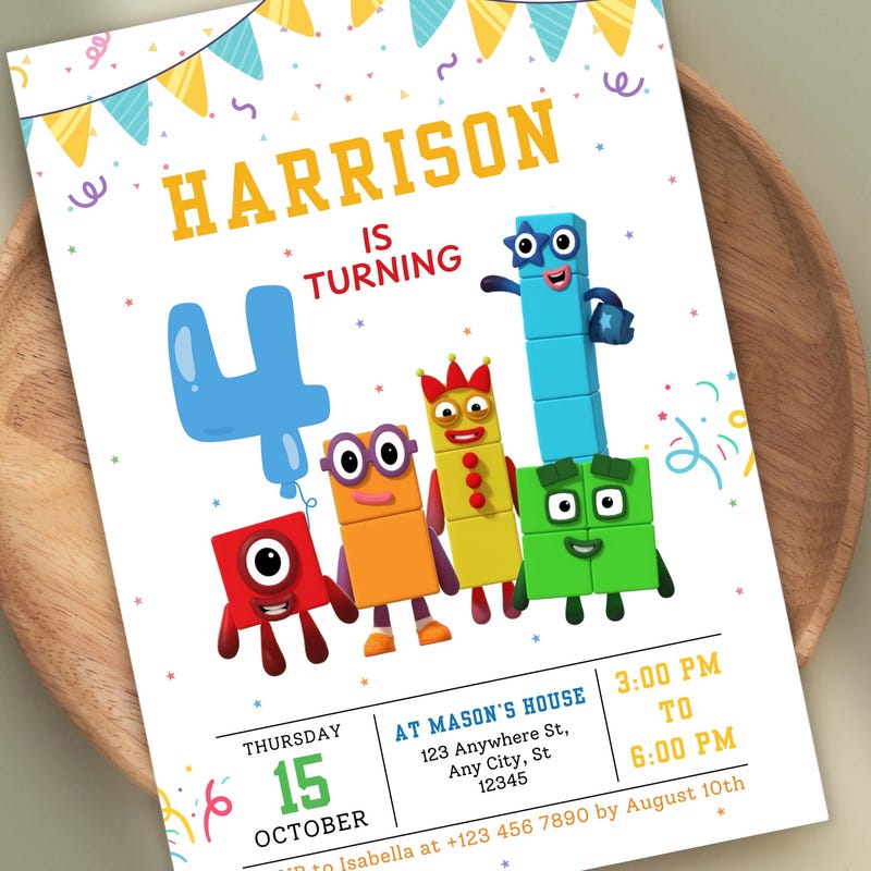 Numberblocks And - Etsy