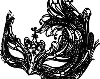 Printable bird mask | Etsy