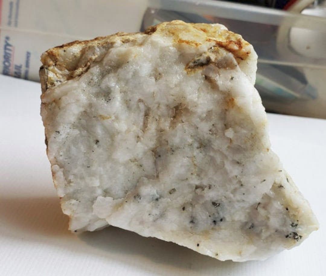 1 Lb 8oz Raw White Quartz Crystal Rock Nugget, Stone, Gemstone, Montana ...