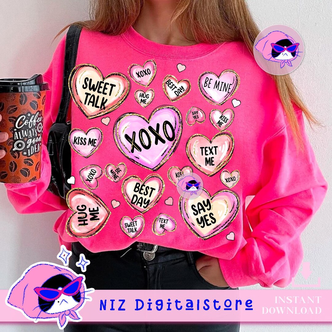 Glitter Valentine Xoxo Hug Kiss Love Png, Valentine Png, Valentine ...