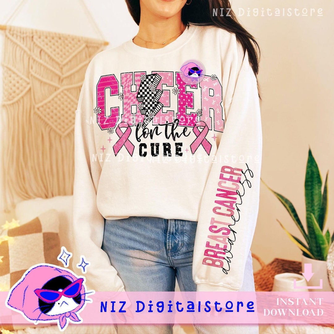 Breast Cancer Cheer the Cure Png Design, Cure Breast Cancer Pink Design ...
