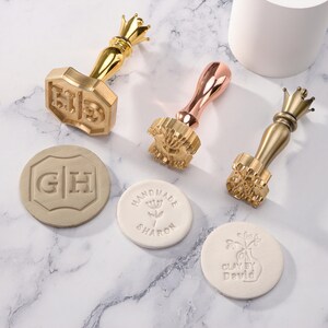 Personalized Name Stamps, Custom Clay Stamp Ceramic Stamp Polymer Clay ...