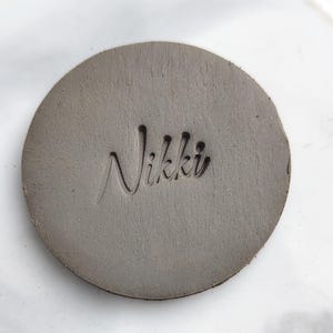 Clay Signature Stamp, Pottery Stamp Custom, Custom Ceramic Stamp ...