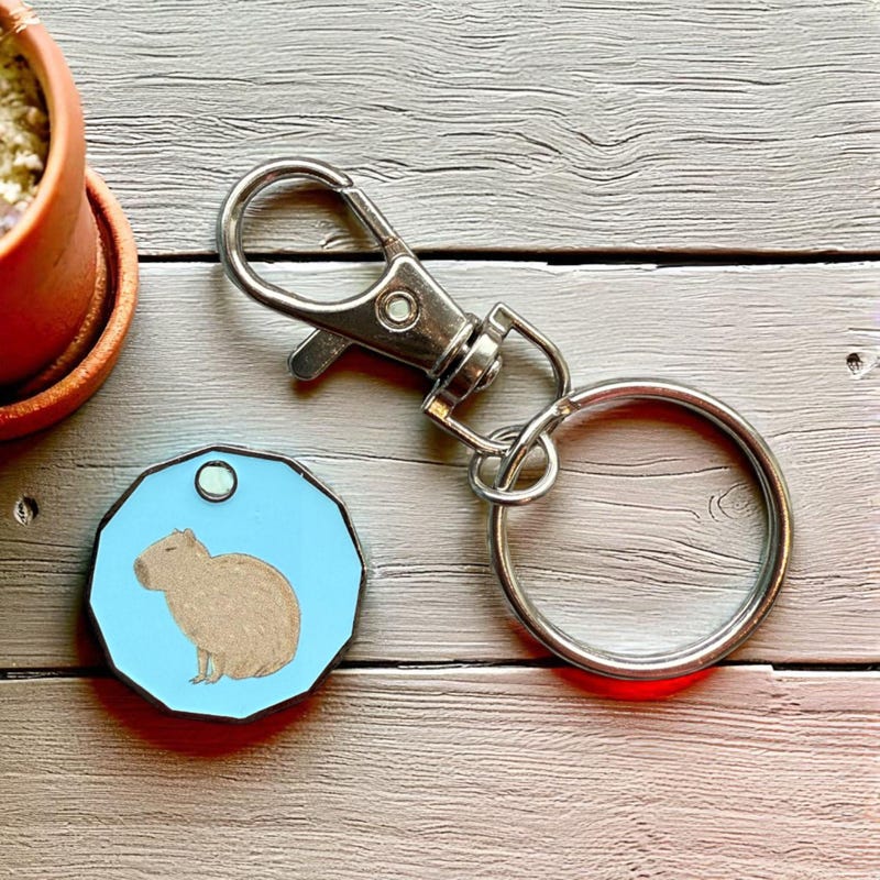 Pound Token Keychain - Etsy UK