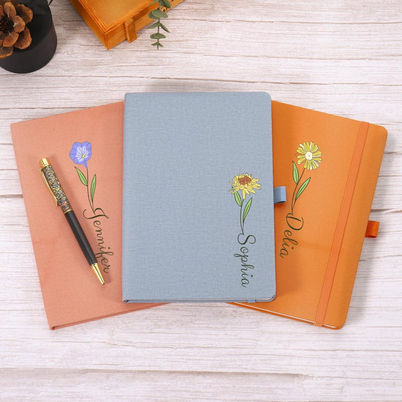 Personalized Journal - Etsy