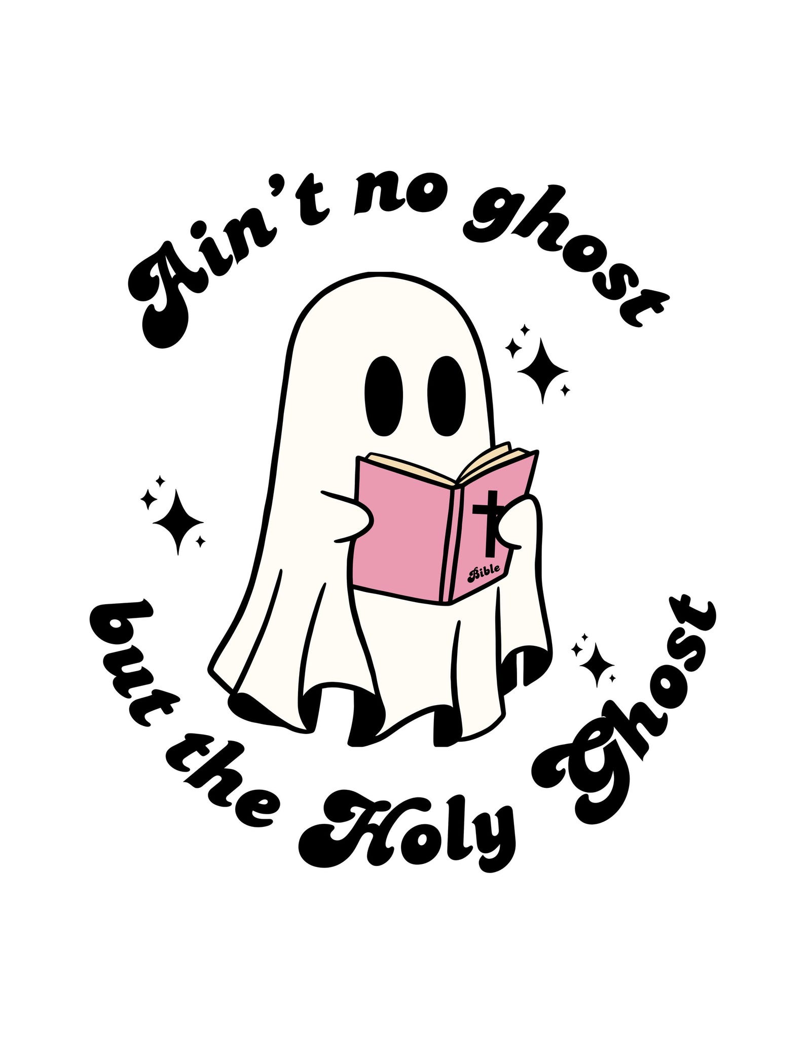 Ain't No Ghost but the Holy Ghost Digital Download! Cute, Preppy Ghost ...