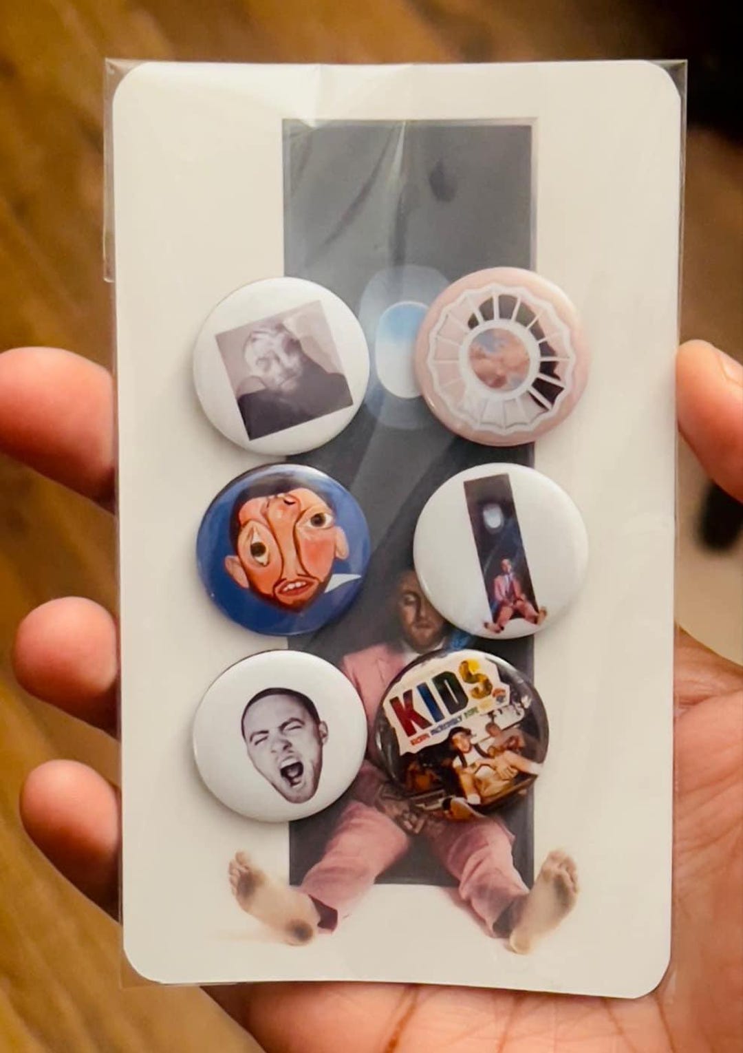 Handmade Mac Miller Button Pack 6 Piece Set Of 1 Inch Pinbacks Etsy
