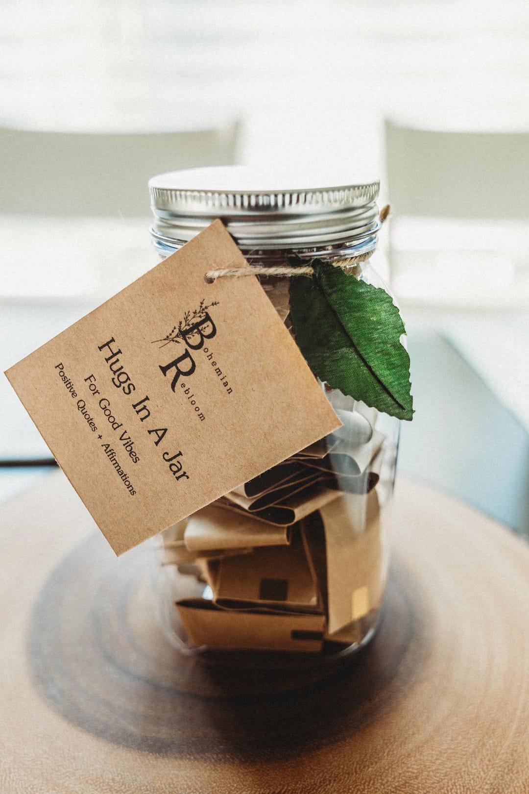 Affirmation Jar Filled With Positive Inspiring Messages and Words ...