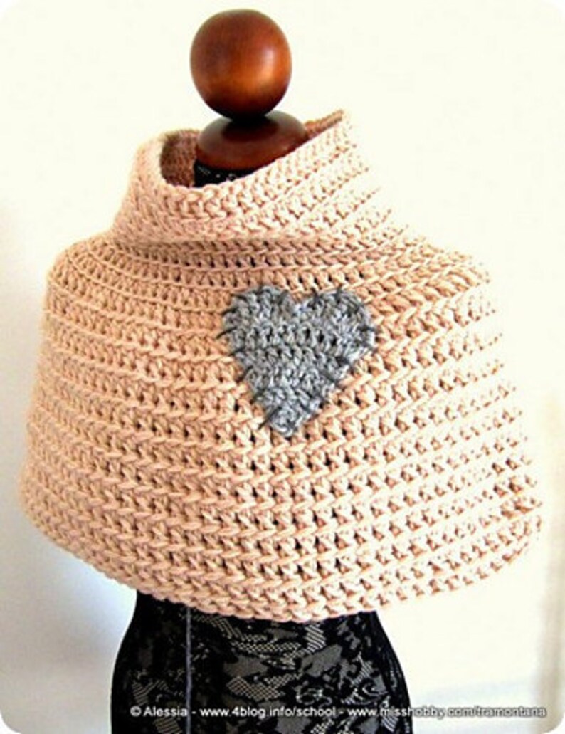 Primitive Cape Fast Crochet Pattern Pdf IT US EN - Etsy