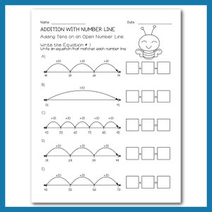 Worksheet Printable Math Addition and Subtraction Practice on Open ...