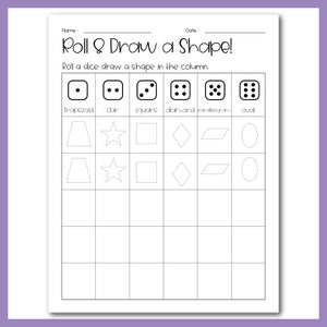 Math Worksheet Printable Activities Exploring 2D Shapes Worksheets for ...