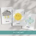 12 Weather Cards Weather Flashcards Pre-school Cards Rainbow ...