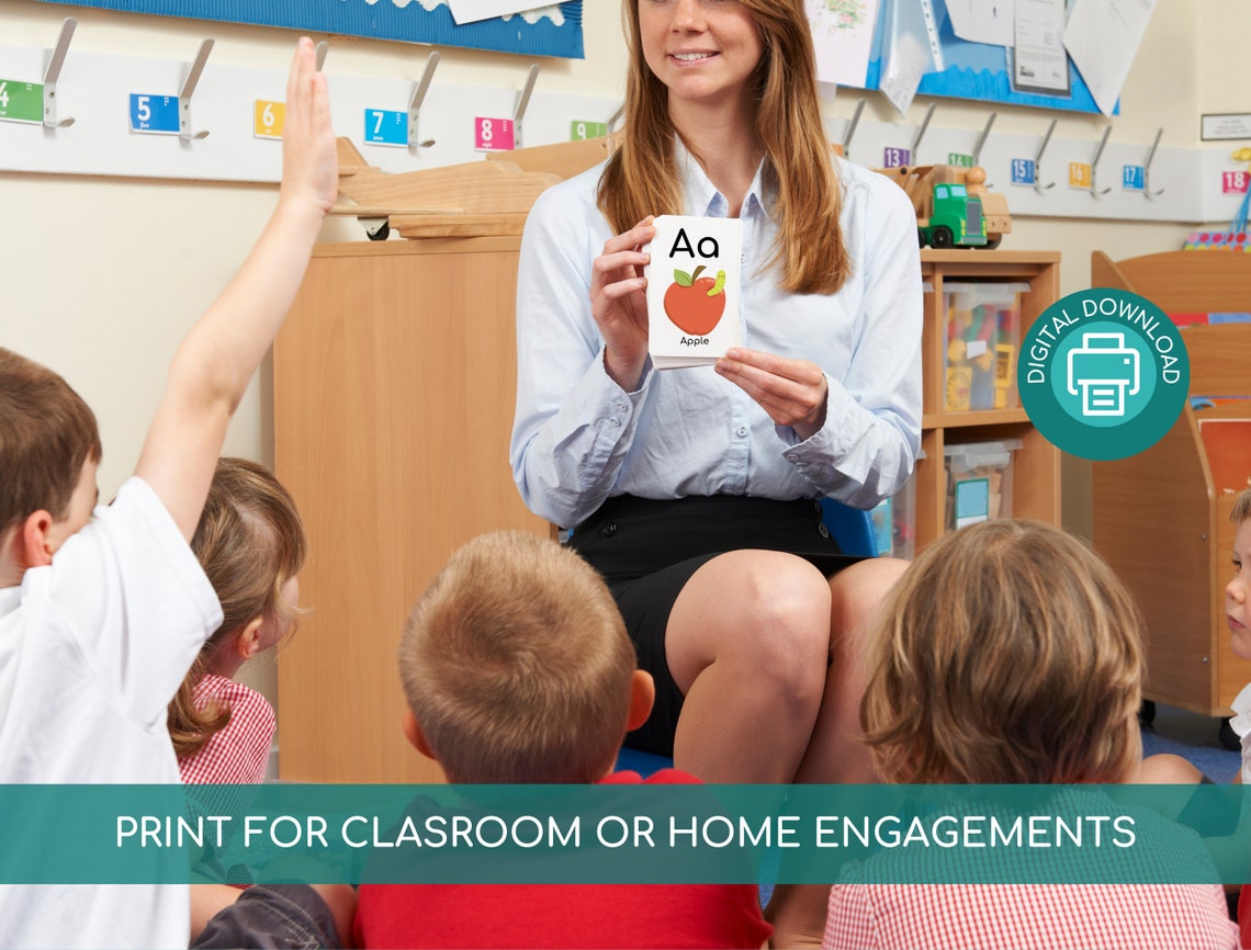 ABC Fairy Tale Flash Cards Educational Cards / A-Z Cards Learn Abcs ...