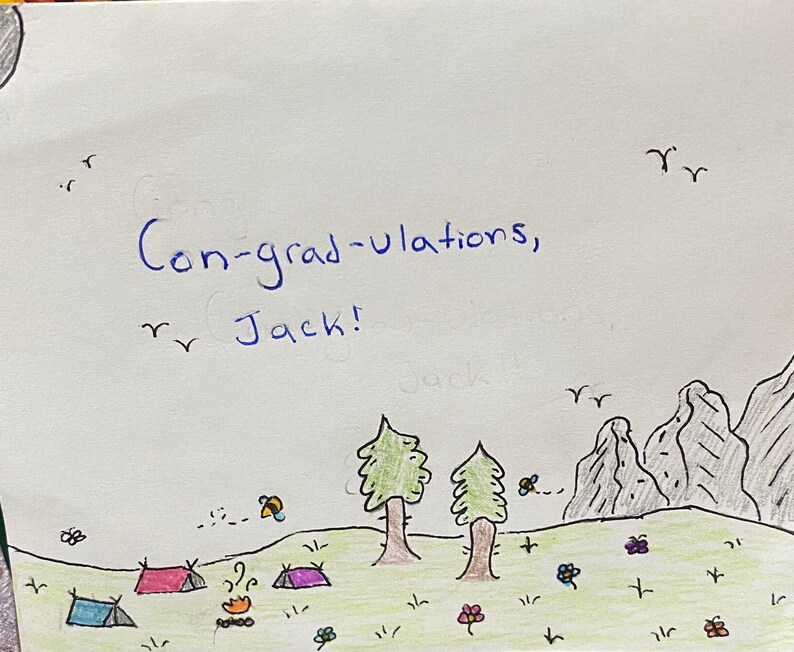 Graduation Camping Themed - Etsy