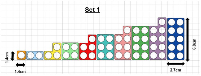 Numicon Style VINLY Decal, Early Years, Maths Resources/games ...