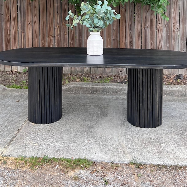 Modern Oval Dining Tables - Etsy