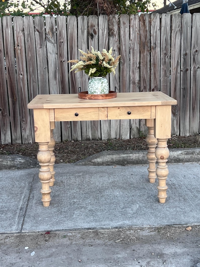 Kitchen Island Solid Wood Kitchen Work Table | Handcrafted Island ...