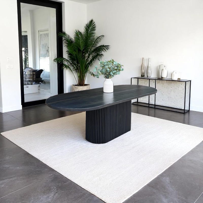 Fluted Pedestal Table Bases - Etsy