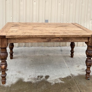 Dasha - Custom Built Dining Table With Bench - 100% Solid Wood - RH ...