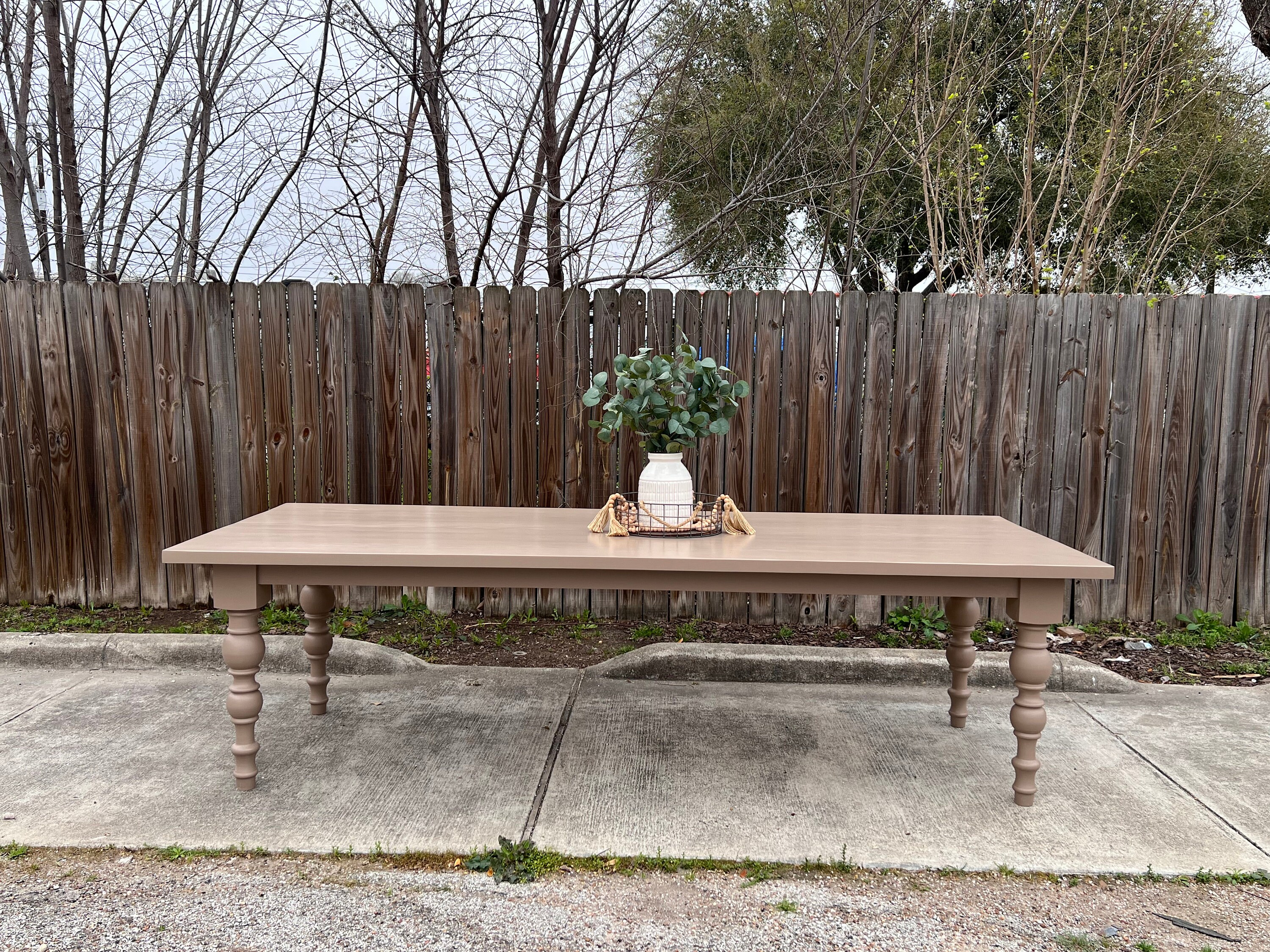 DASHA - Custom Built Dining Table - 100% Solid Wood Table - RH Table ...