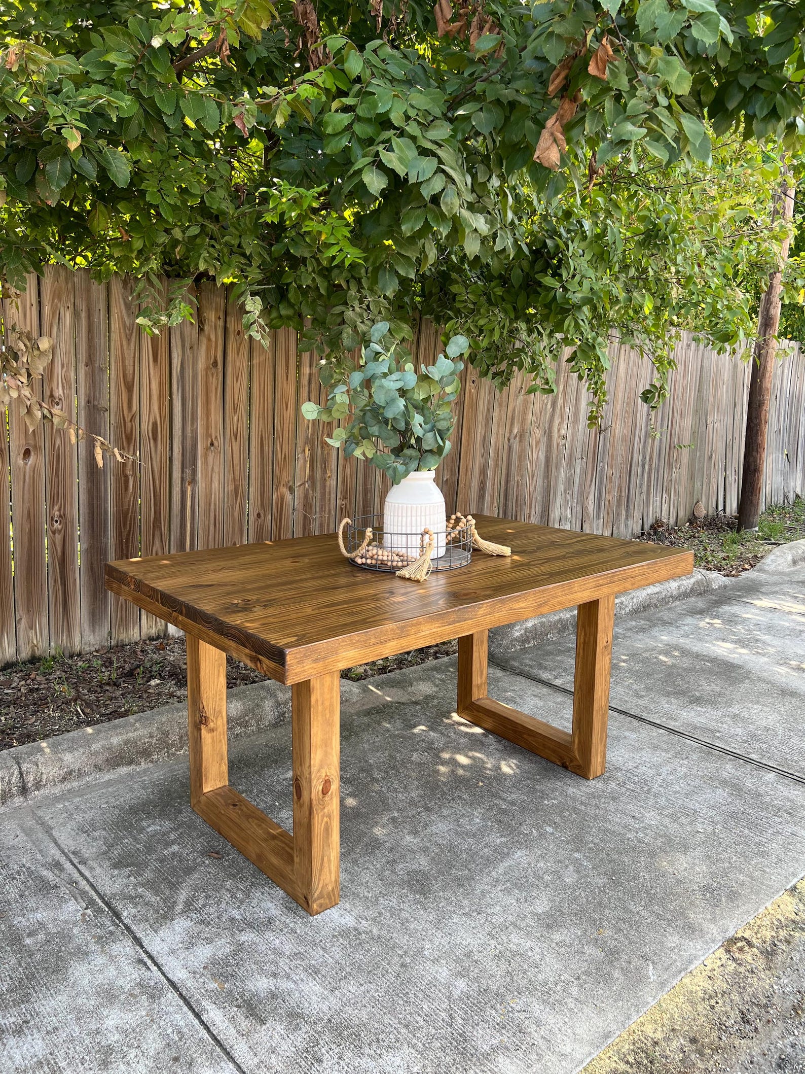 ELISE Custom Built Dining Table Solid Wood Table Dining Table Rustic Table Handcrafted Modern ...