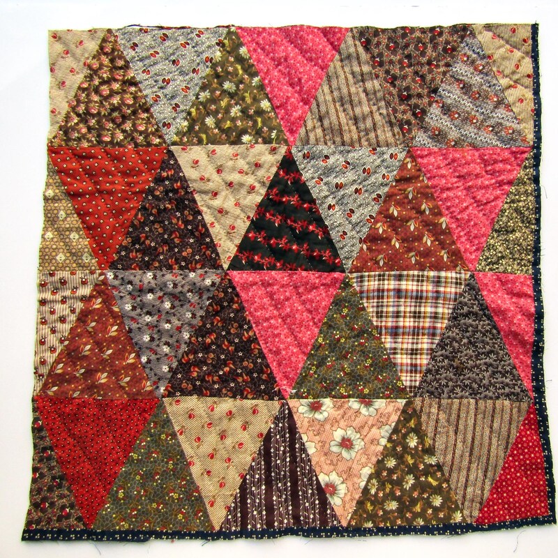 Triangle Quilt - Etsy