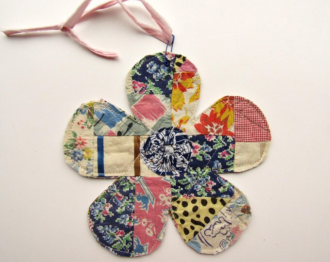 Spring Flowers, Quilt Flower Blossom, Flower Garden Patchwork Decor ...