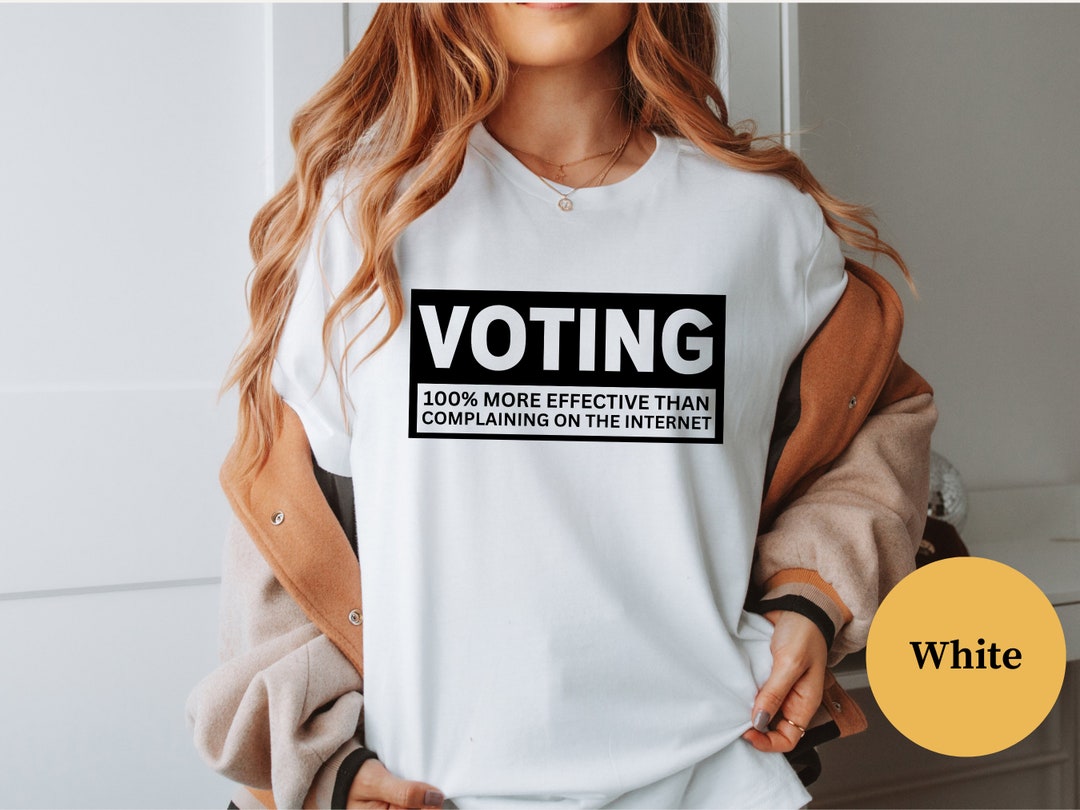 Voting Shirt, Voter Shirt, Register to Vote, Political Shirt, Voting ...