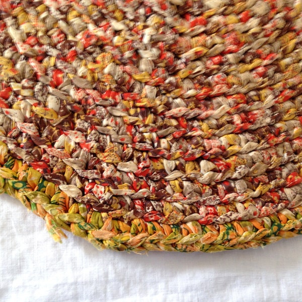 Braided Rag Rug - Etsy