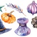 Watercolor Halloween Clipart, High Quality Transparent Pngs, Instant ...