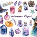 Watercolor Halloween Clipart, High Quality Transparent Pngs, Instant ...
