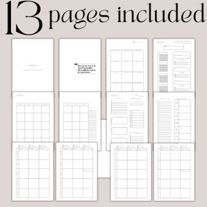 Mom Life Planner Printable, Weekly Productivity Planner, Cleaning ...