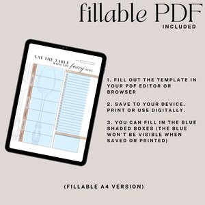 Swiftie Meal Planner Printable, Food Diary, Grocery List, 7 Day Menu ...