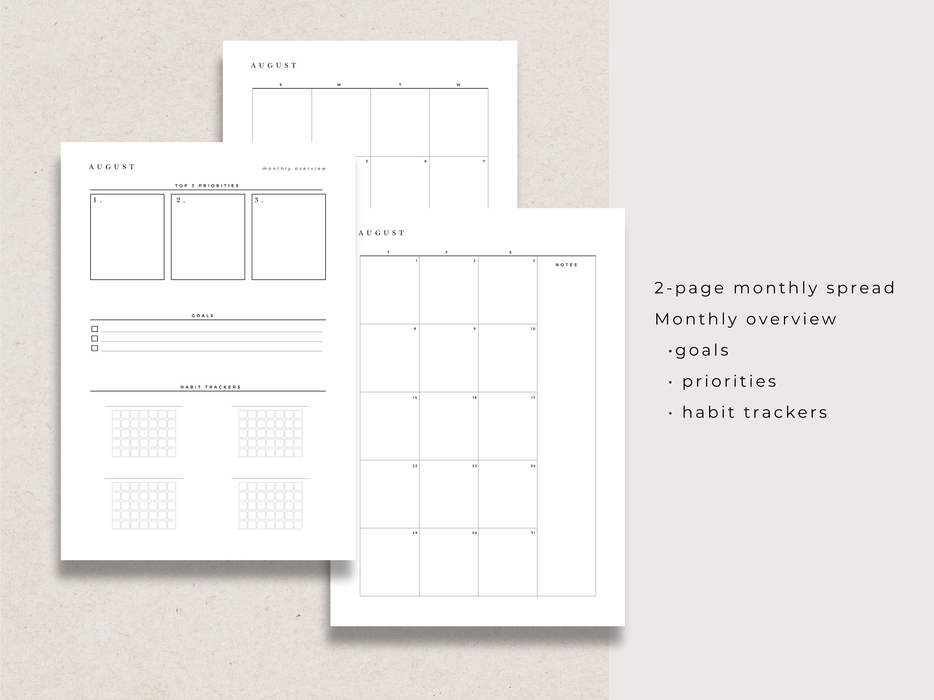 Student Academic Planner 2024-2025, Semester Schedule & Homework ...