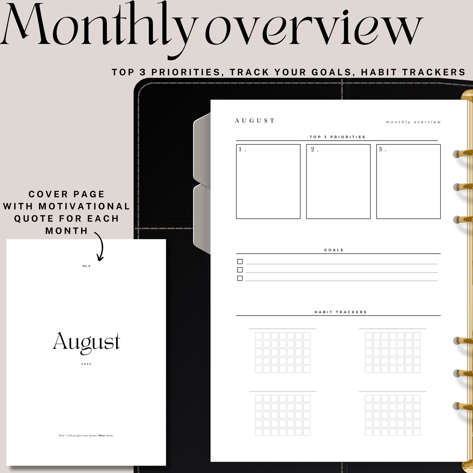2024 2025 Academic Planner Printable, Student Planner, High School ...