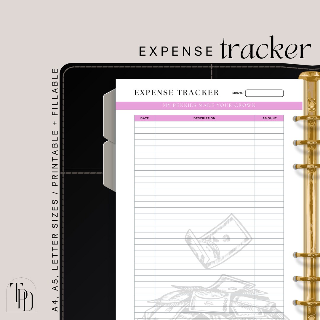 Swiftie Expense Tracker Printable, Monthly Expense Tracker, Printable ...