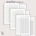 Teacher Planner Bundle: Student Checklist, Homework Log, Assignment ...