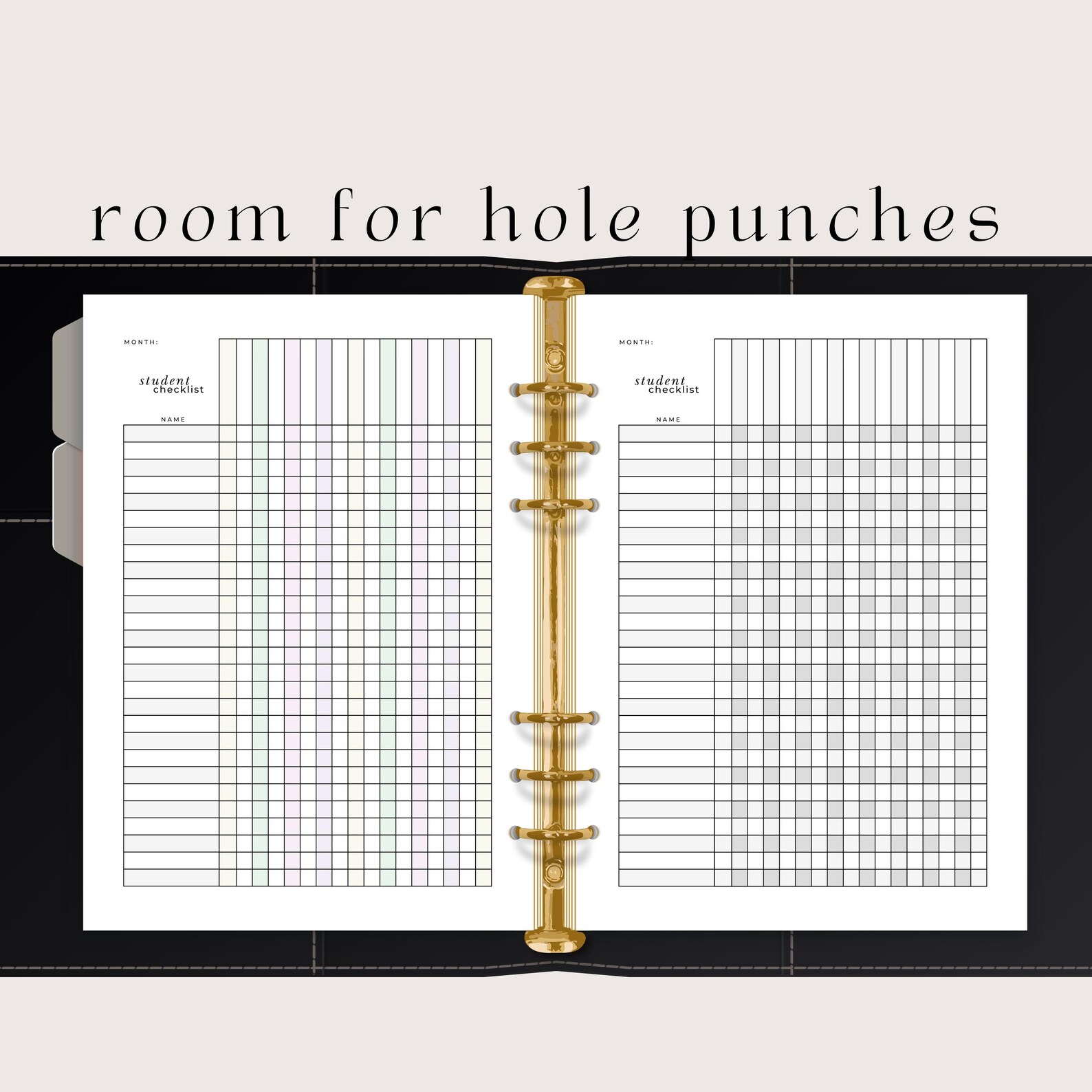 Student Checklist & Teacher Log - Back to School Essential - Teacher ...