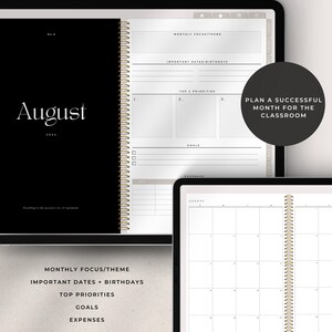 Ultimate Teacher Planner 2024 2025, Digital Teacher Planner, Weekly ...