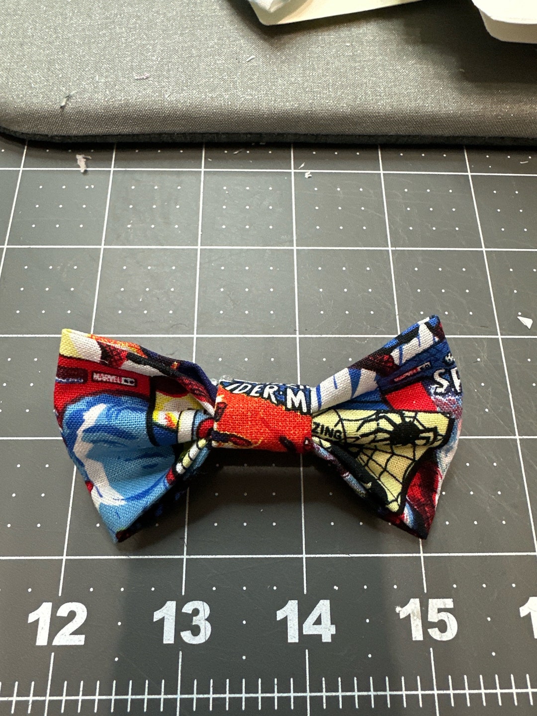 Spider Man Comic Bow Tie - Etsy