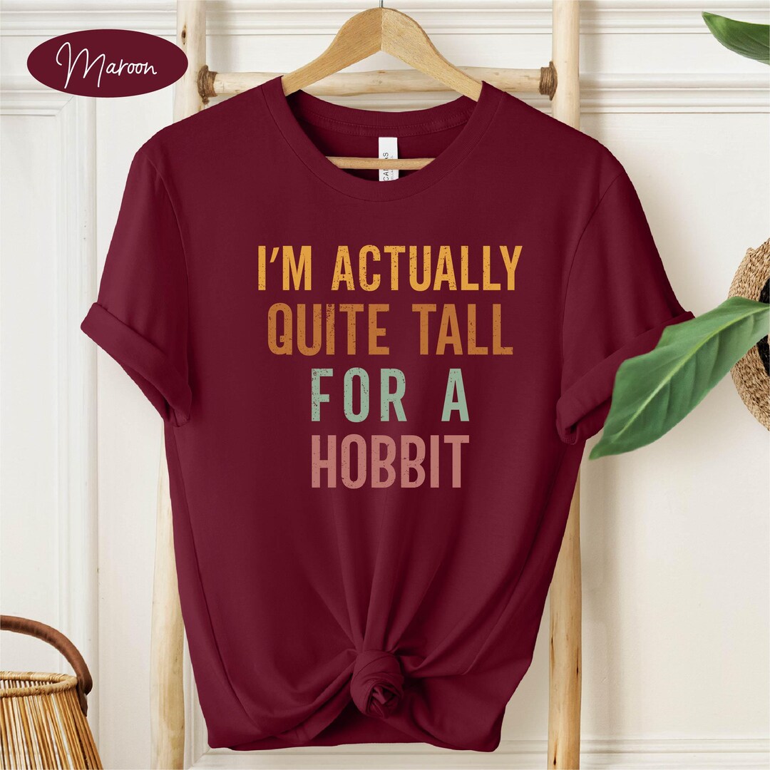Middle Earth Hobbit Shirt, Hobbit Definition T-shirt, Funny Hobbit ...