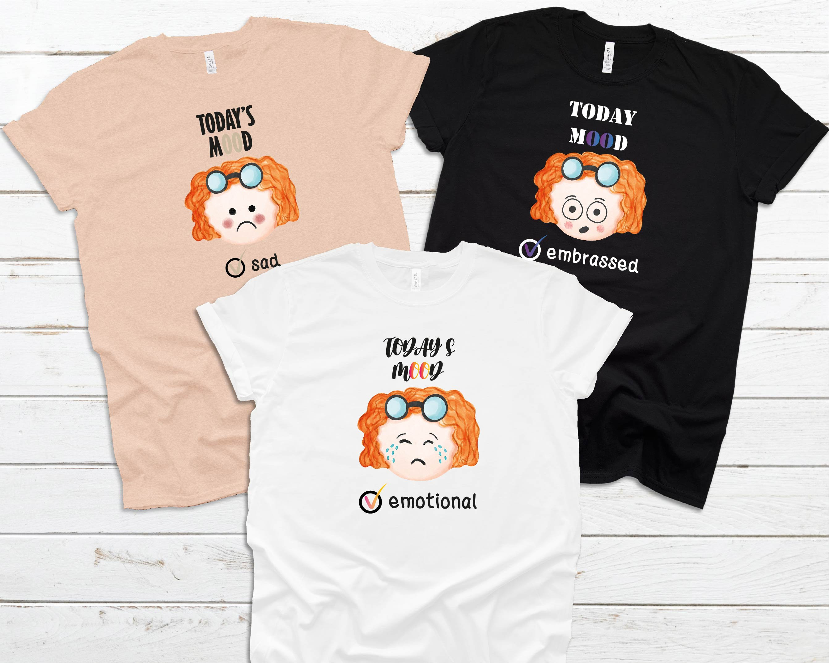 Costum Emoticon Shirts, Optional Emoji Shirts, Costume Women Kids ...