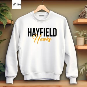 Custom School Sweathirt, Personalized Text Sweater, School Logo ...